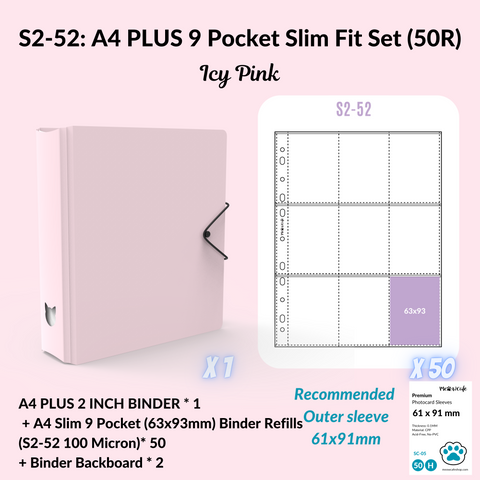 K-KEEP [A4 PLUS] Binder - [2 inch] - [Minimalist Series] - The Most Co ...