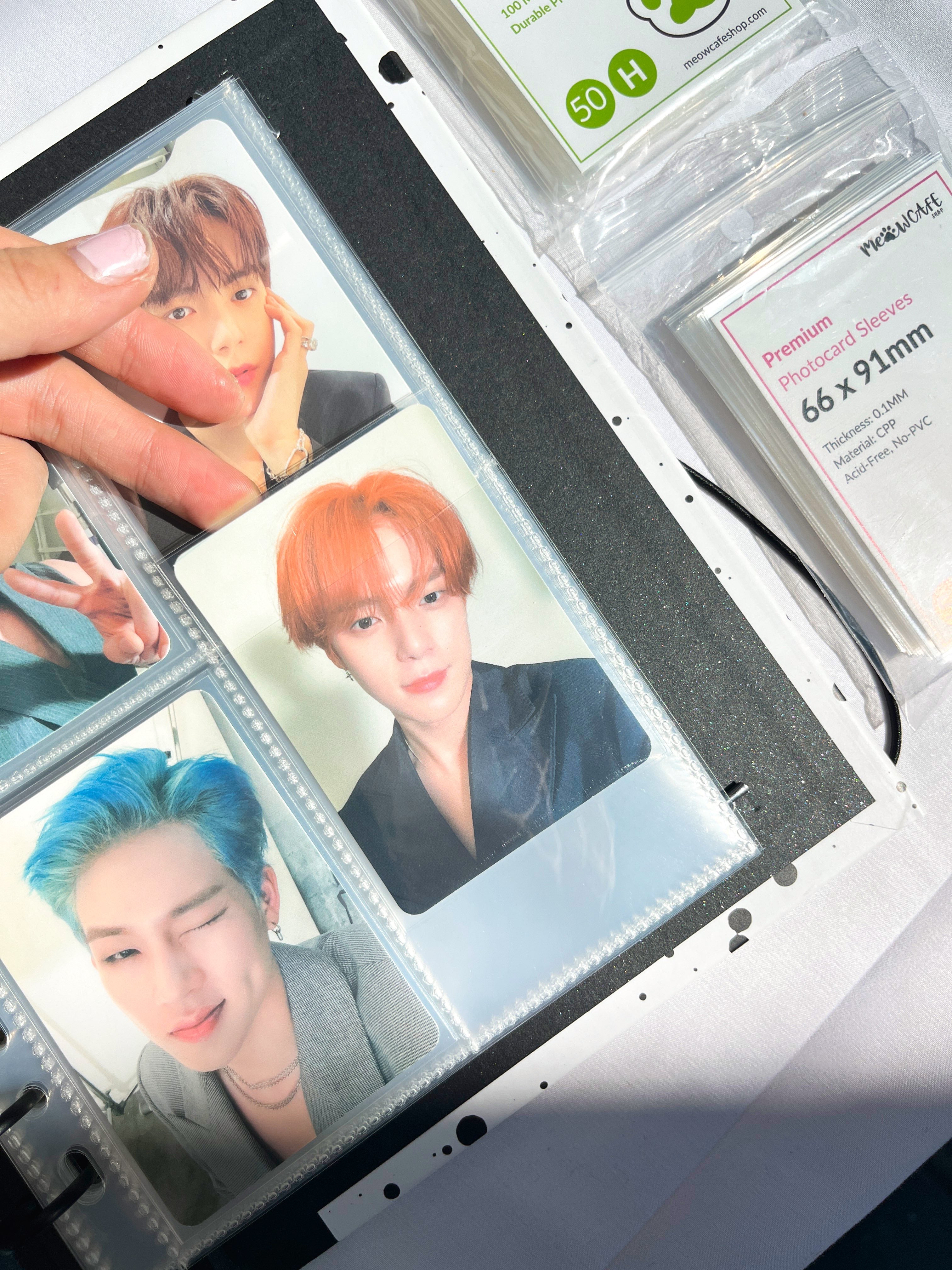 [65x90MM] Meowcafe Premium CPP Card Sleeve for Kpop Photocards | Perfe ...